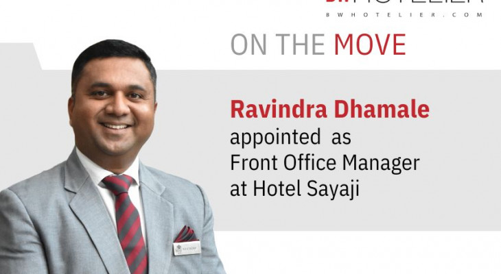 Ravindra Dhamale appointed as Front Office Manager at Hotel Sayaji - BW Hotelier